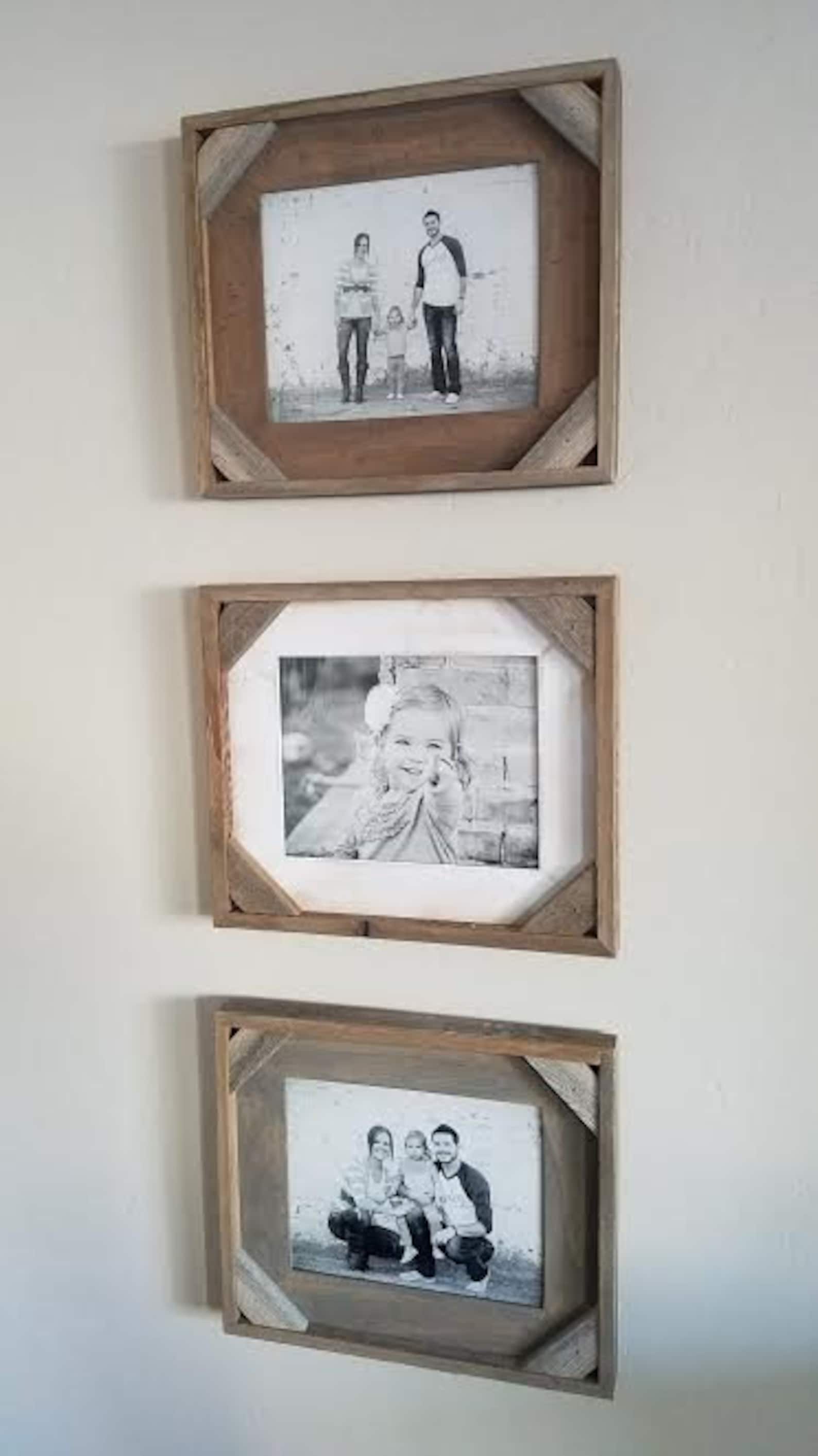Rustic Cornerblock Frames - Etsy