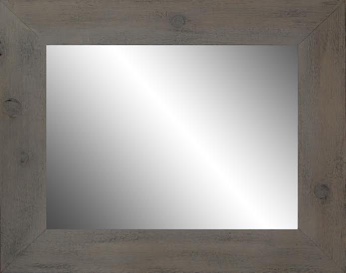 30x36 Weathered Gray Mirror - Etsy