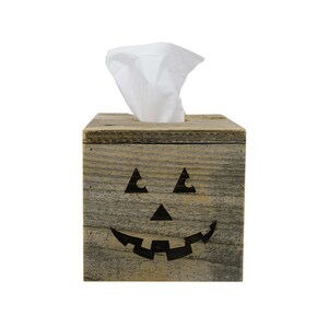 Pumpkin Tissue Box - Etsy