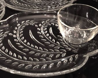 Crystal Snack Set - Etsy