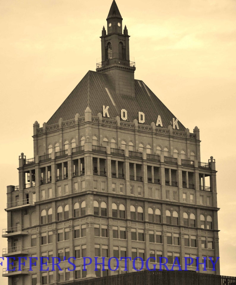 Kodak Office Building Digital Photography Fine Art Print Wall Decor ...