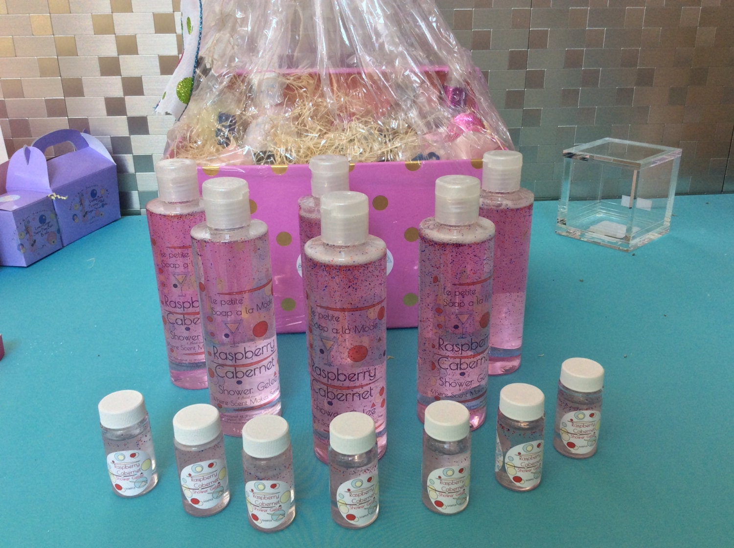 Raspberry Cabernet Shower Gel | Etsy