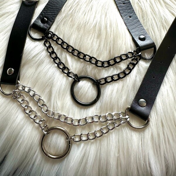 Leather Choker - Etsy