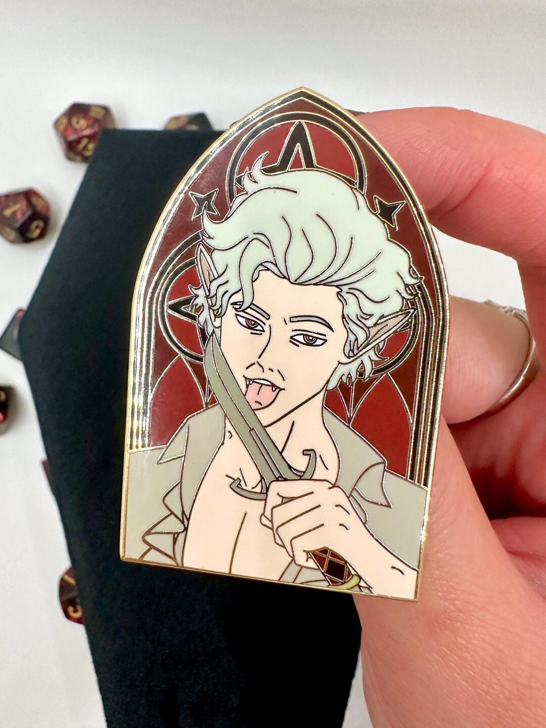 Astarion Dagger BG3 Enamel Pin - Etsy
