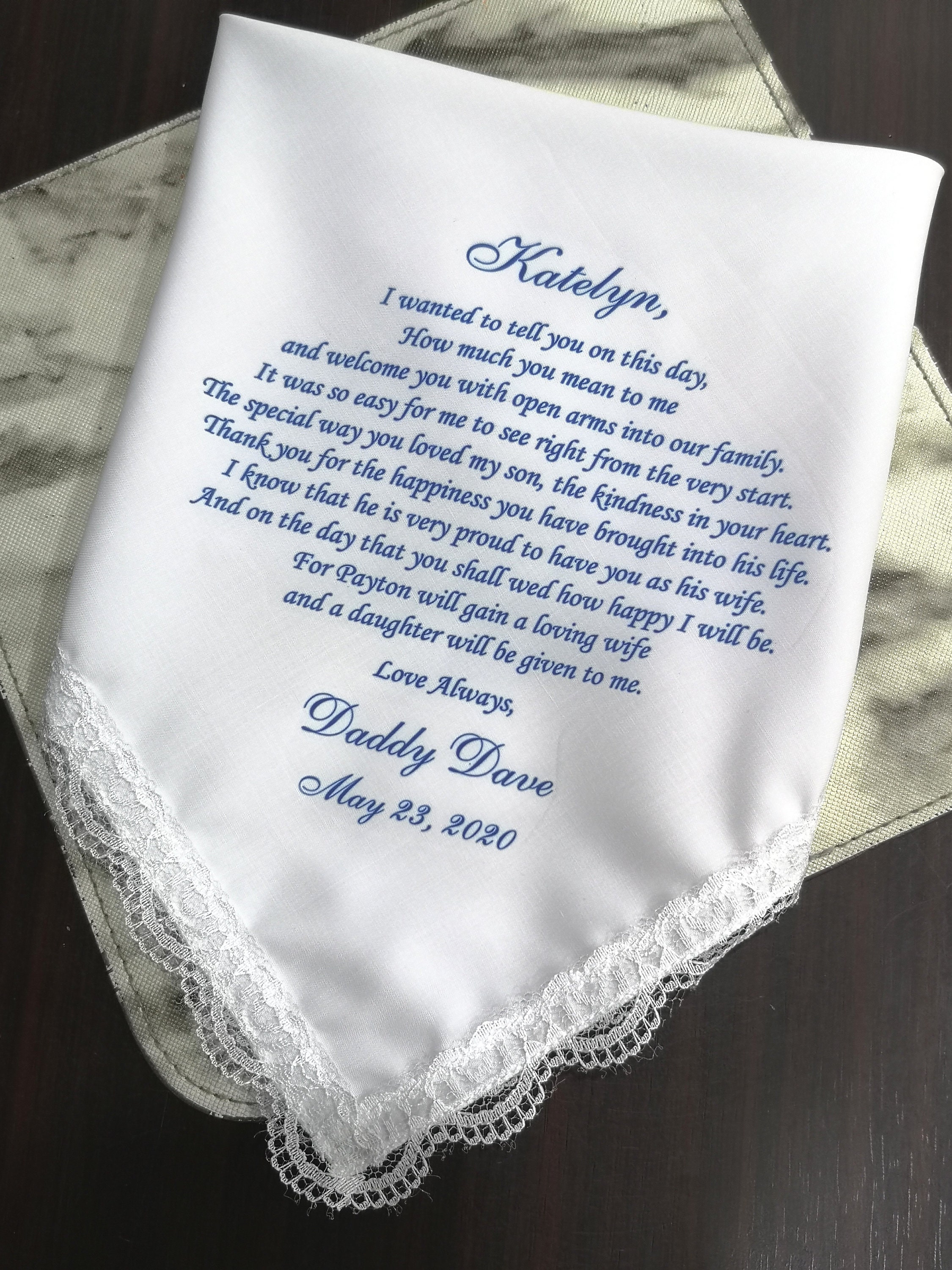 Exklusiv Hochwertig To MY Daughter On Her Wedding Day Bridal Gift 