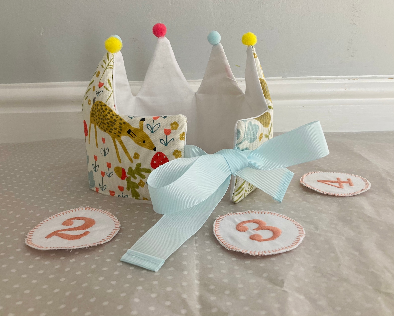 Birthday Crown With Interchangeable Age Badges Personalised - Etsy UK