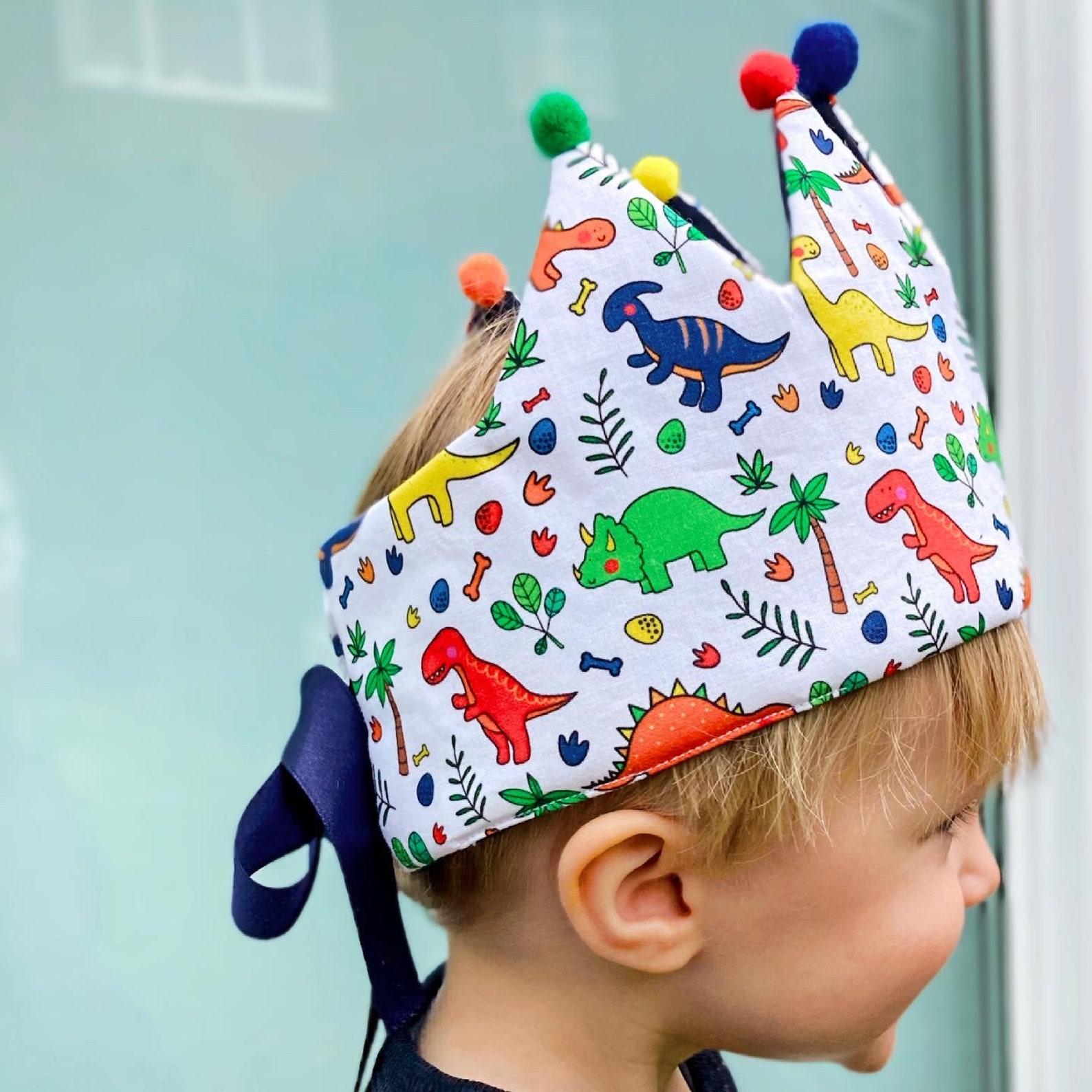 Birthday Crown With Interchangeable Age Badges Personalised | Etsy