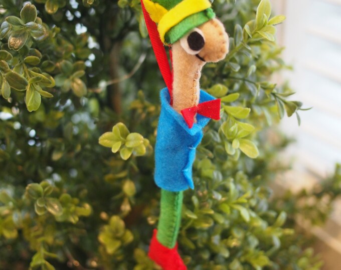 Lowly Worm Felt Ornament - Etsy