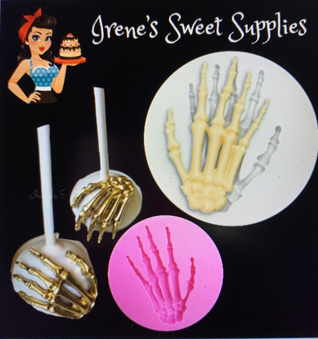 Skeleton Hand Mold Super Cute for Your Treats - Etsy
