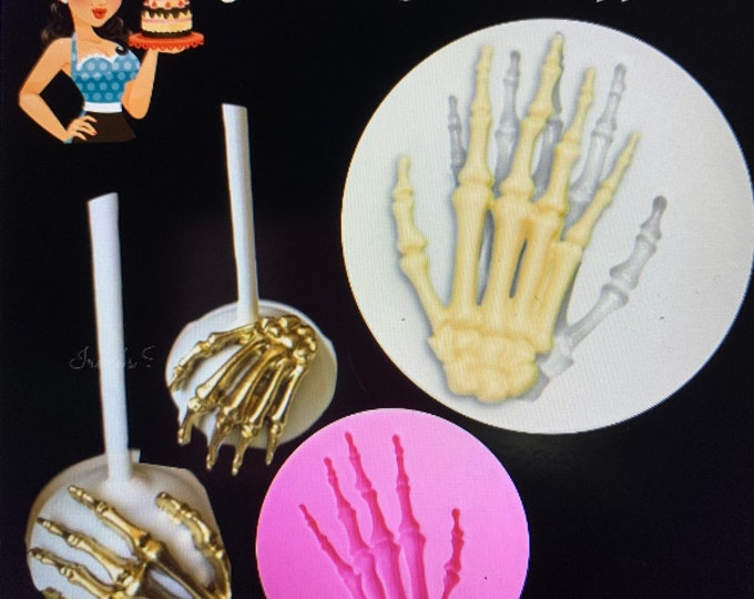 Extra Large Skeleton Hands Resin Mold Dismembered Body Bones - Etsy