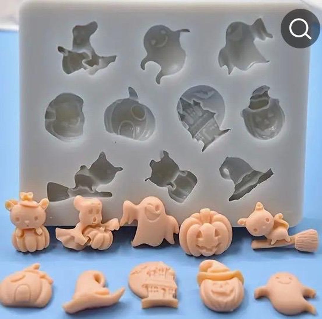 Halloween Silicone Figures Mold - Etsy
