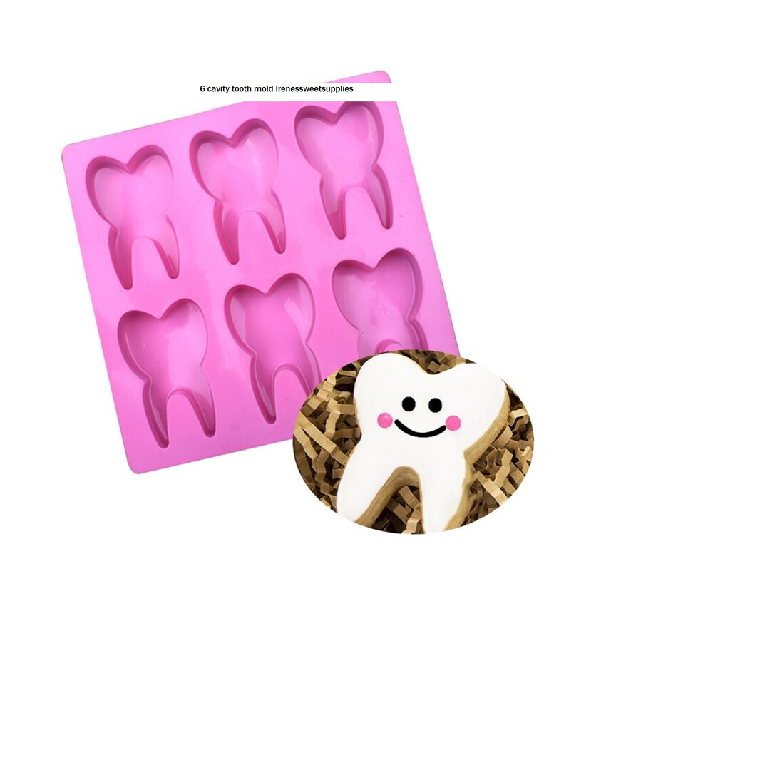 Tooth Mold so Many Idea's 3 Inches High by 2 Inches Wide and 3/4 Deep ...
