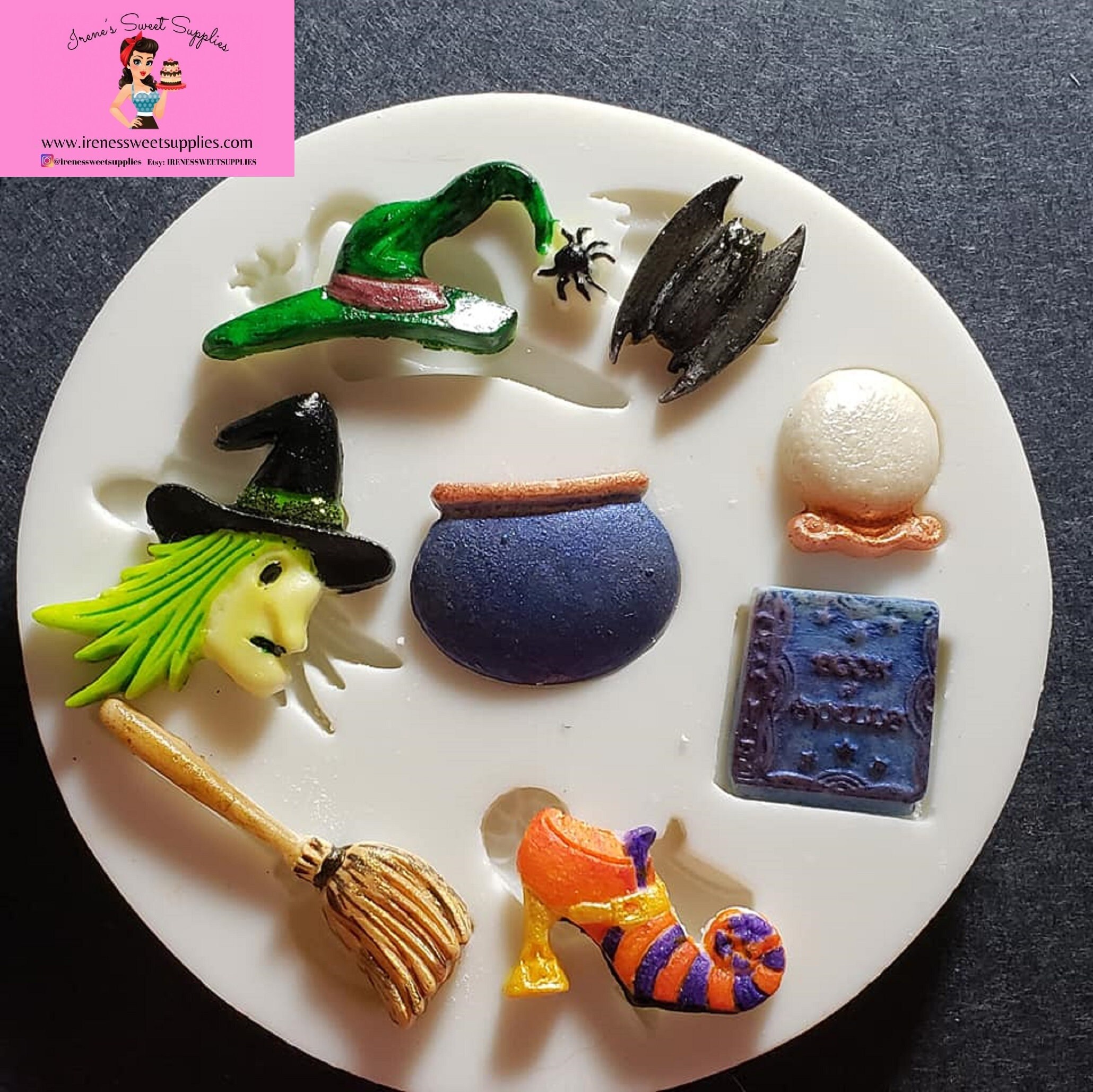 7 Different Styles of Spooky Scary Molds for Halloween This is - Etsy UK