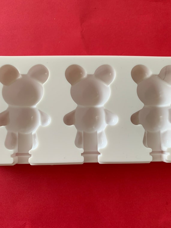 Teddy Bear Popsicle Silicone Mold - Etsy