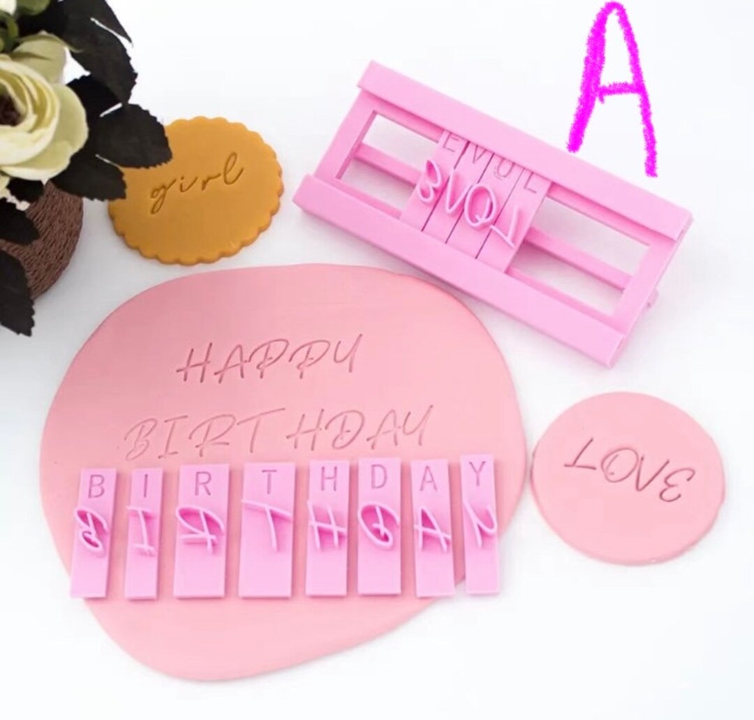 Complete Set of Alphabet Impression - Etsy