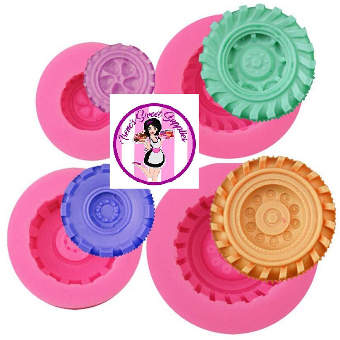 Tire Mold Set of 4 Sizes and Designs - Etsy