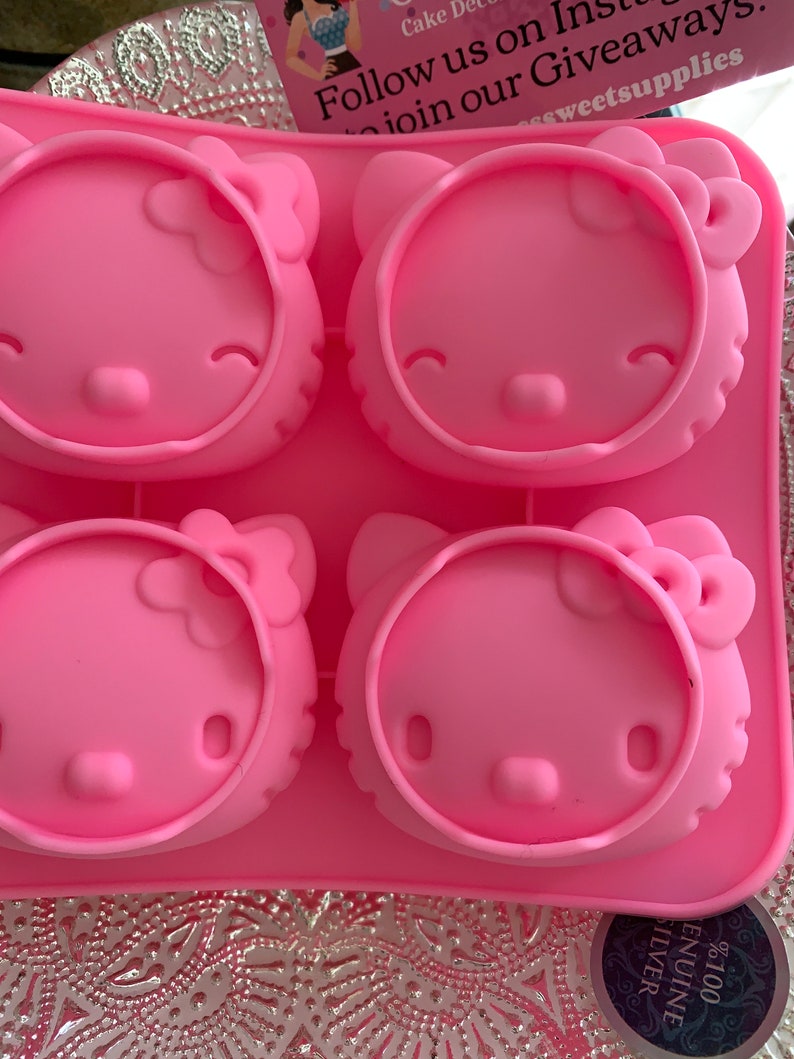Kitty Hello Mold Popsicle and 4 Count Kitty Mold Face - Etsy
