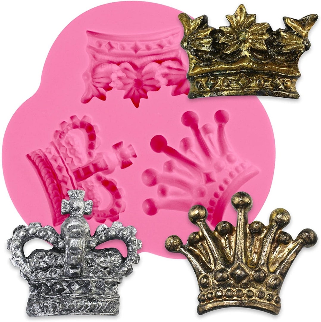 Crown Silicone Mold 3 Styles - Etsy