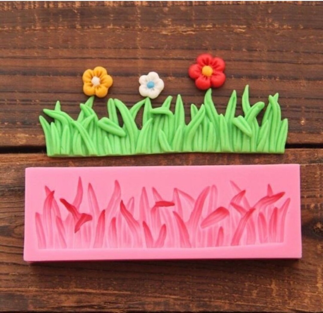 Grass Border Mold - Etsy