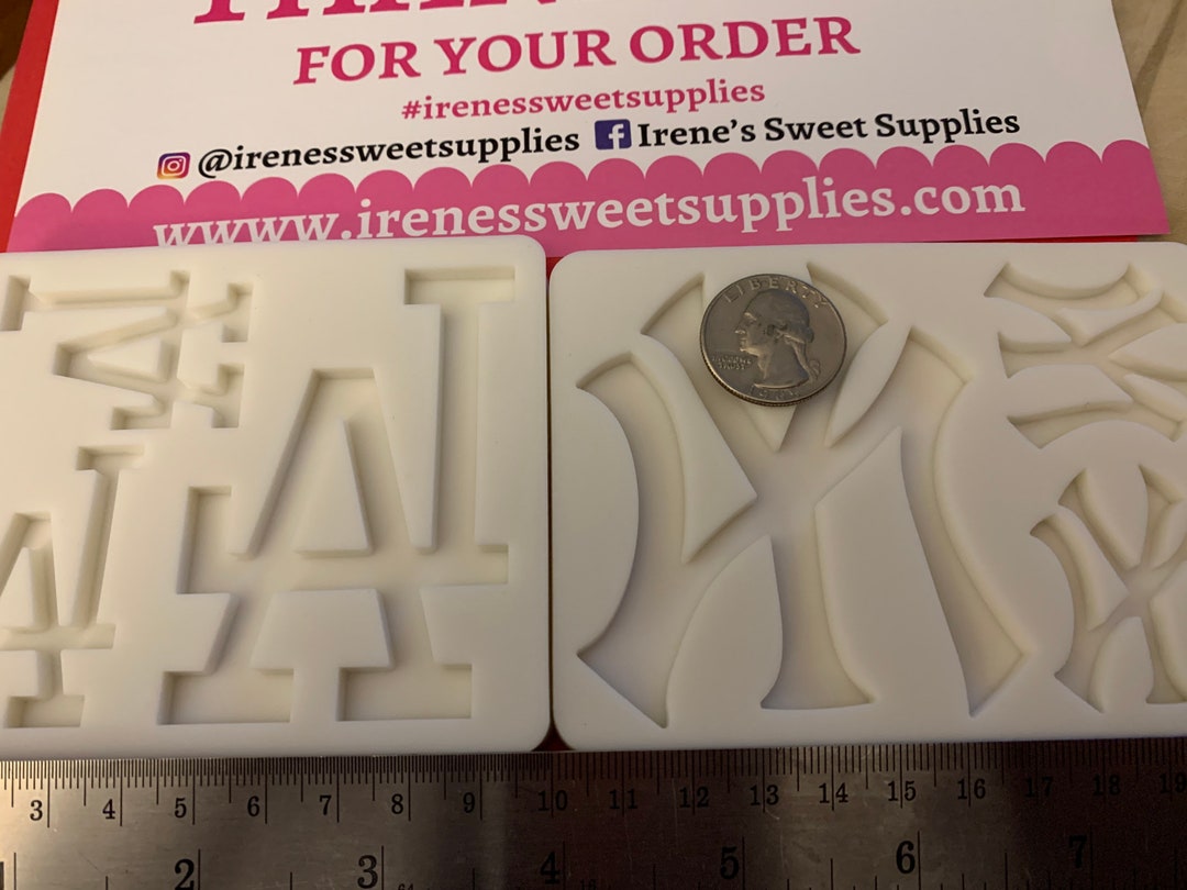 Sport Teams Molds Yankees Los Angeles and San Diego Padres Sold Sep - Etsy