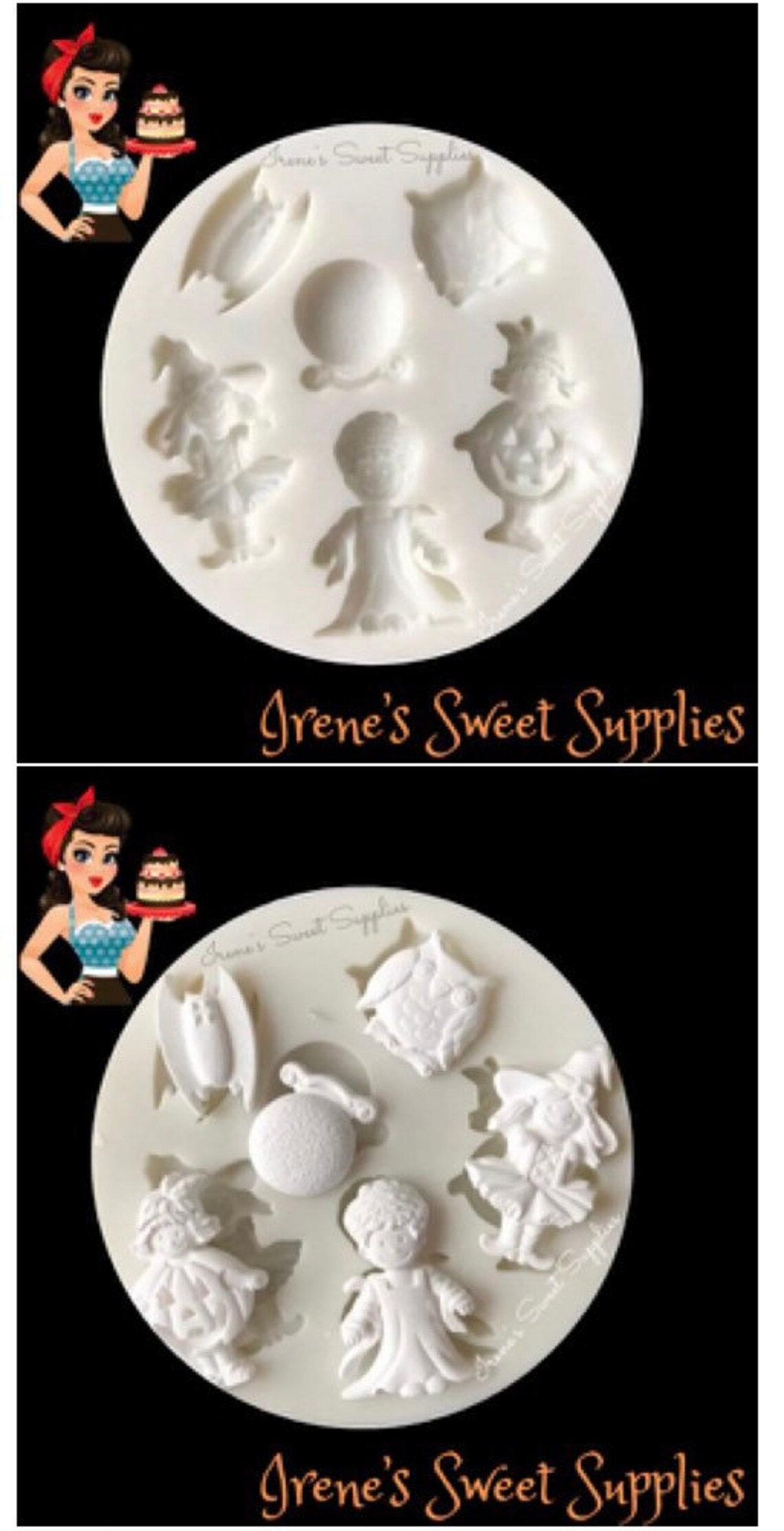 A Bunch of Spooky Scary Molds for Halloween This is Just Some of the ...