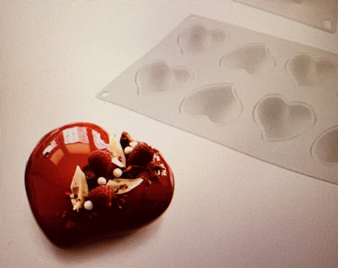 Silicone Heart Puff Mold 2 Inches Wide by 2 1/4 High - Etsy