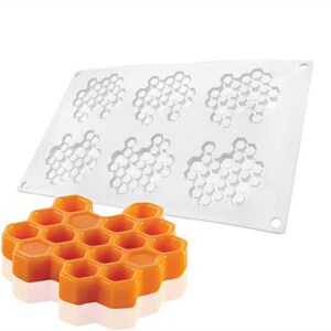 Honey Comb Mold Multiple Molds Sizes First Picture is Honeycomb With ...