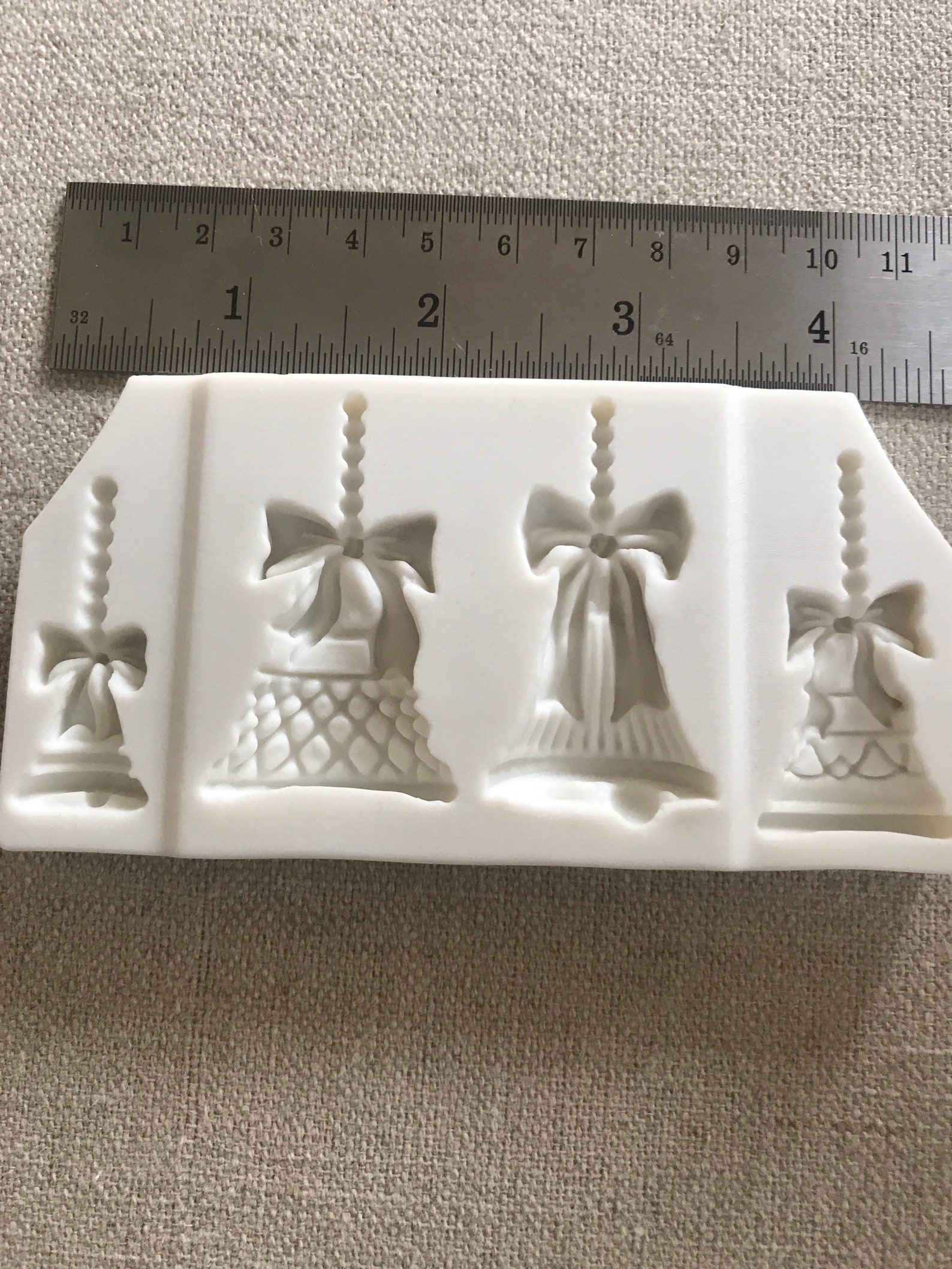 Bell Shape Ornament Mold Silicone - Etsy