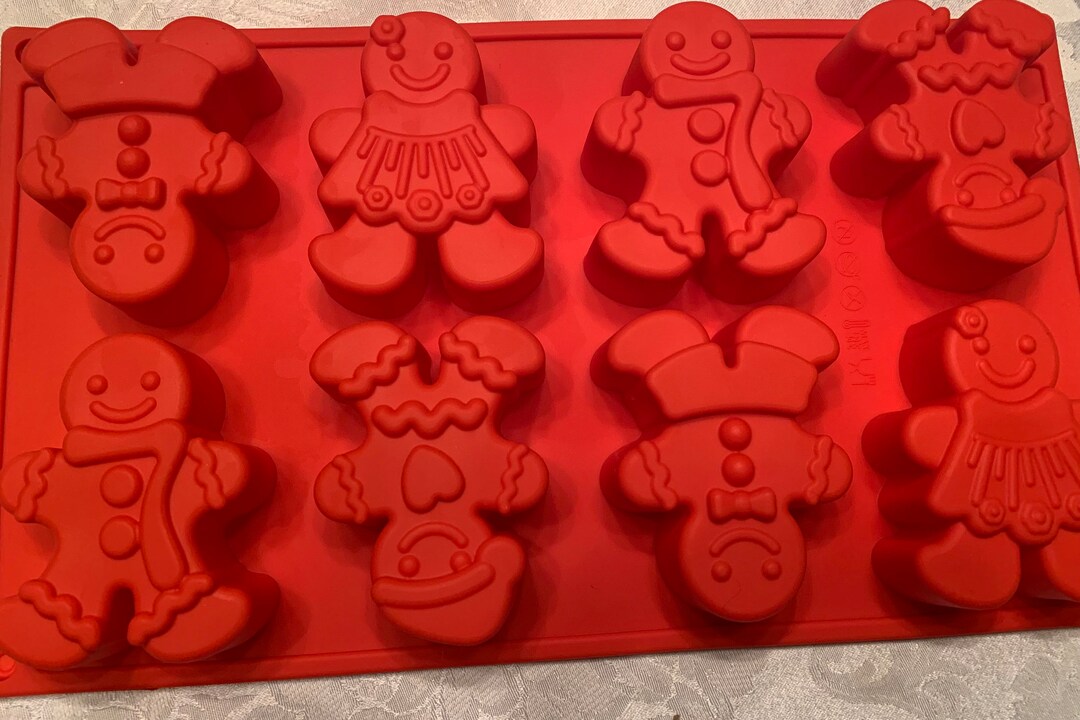 Gingerbread Silicone Family Mold - Etsy