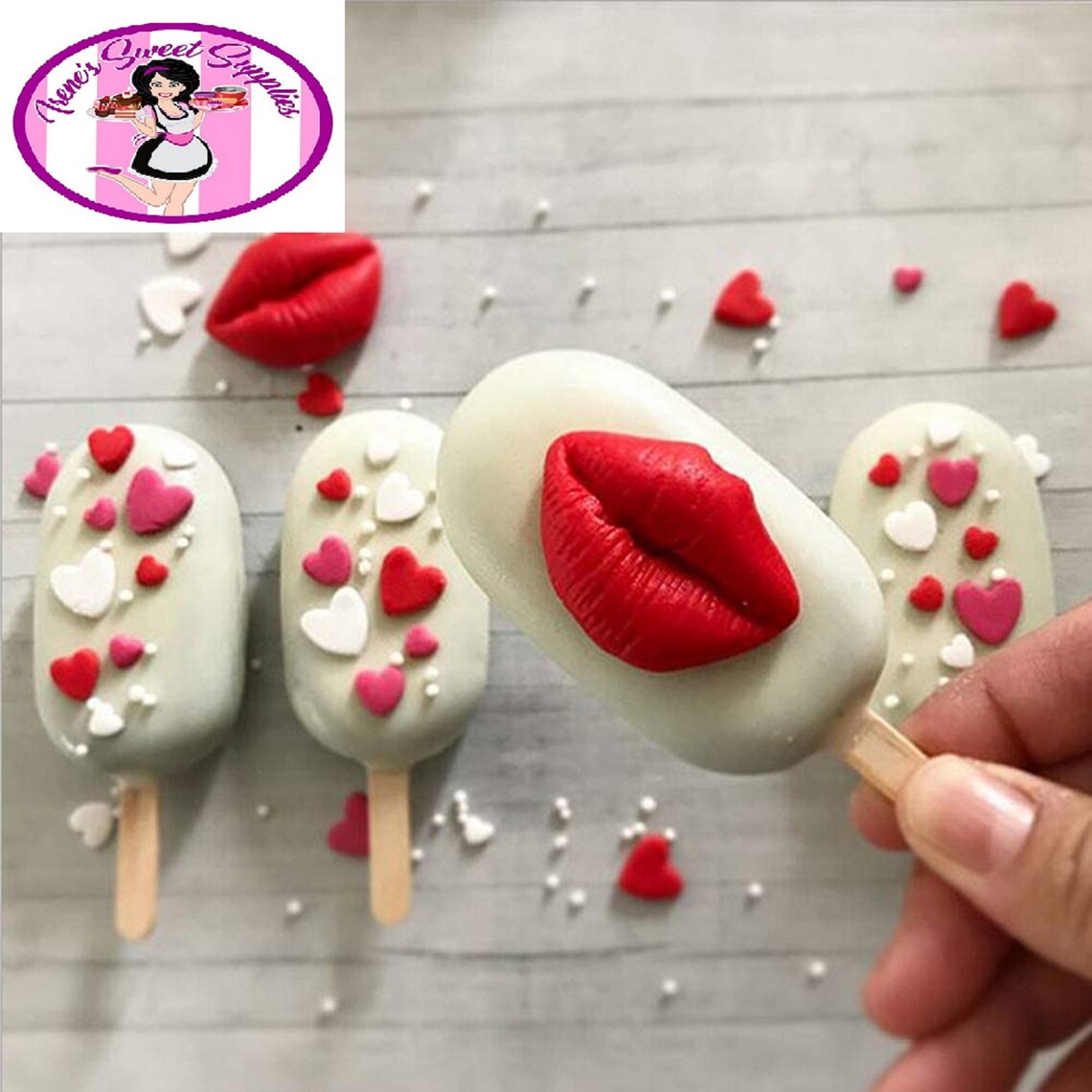 Lip Mold 4 Sizes Great for Valentines Day and More - Etsy