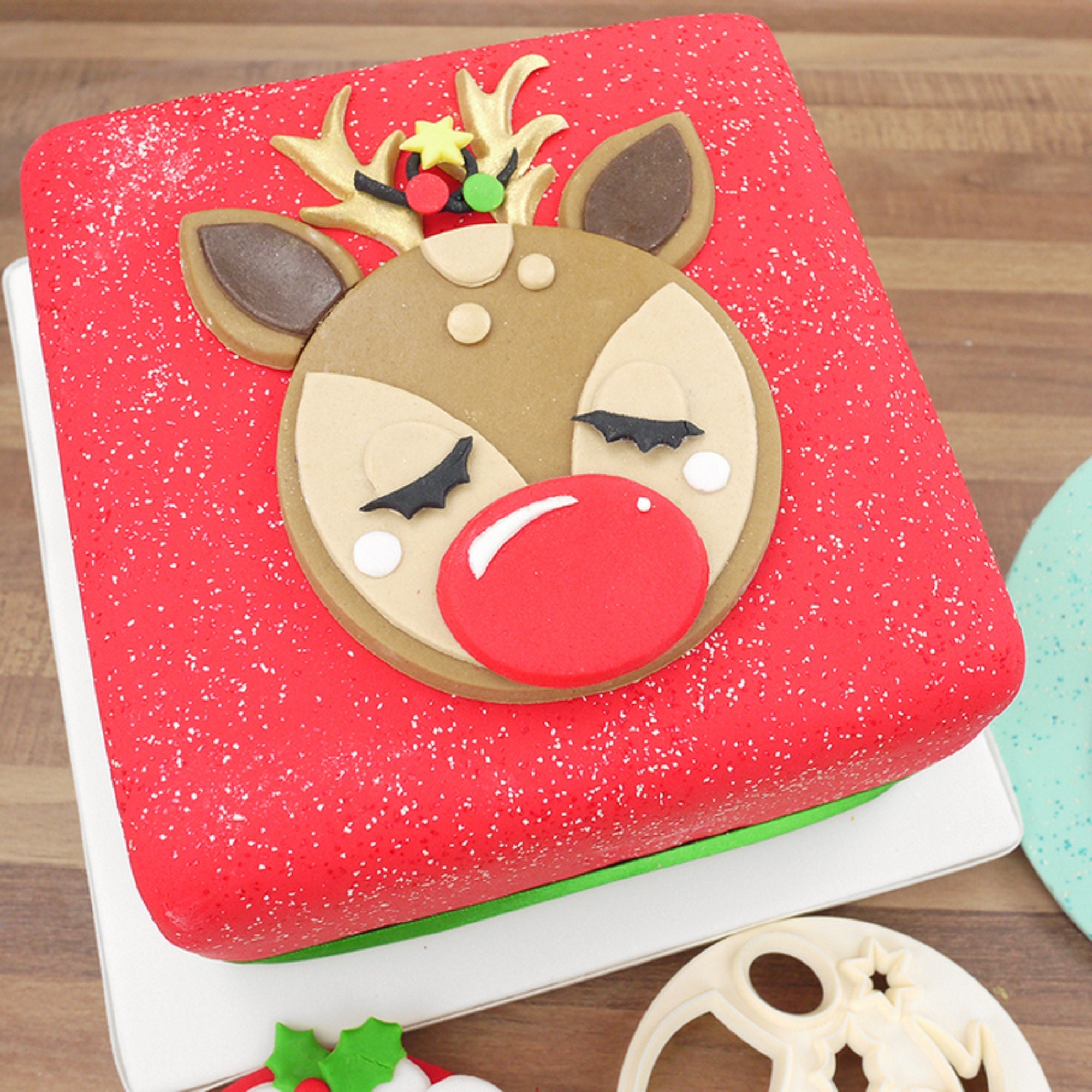 FMM Christmas Cake Topper Cutter - Etsy
