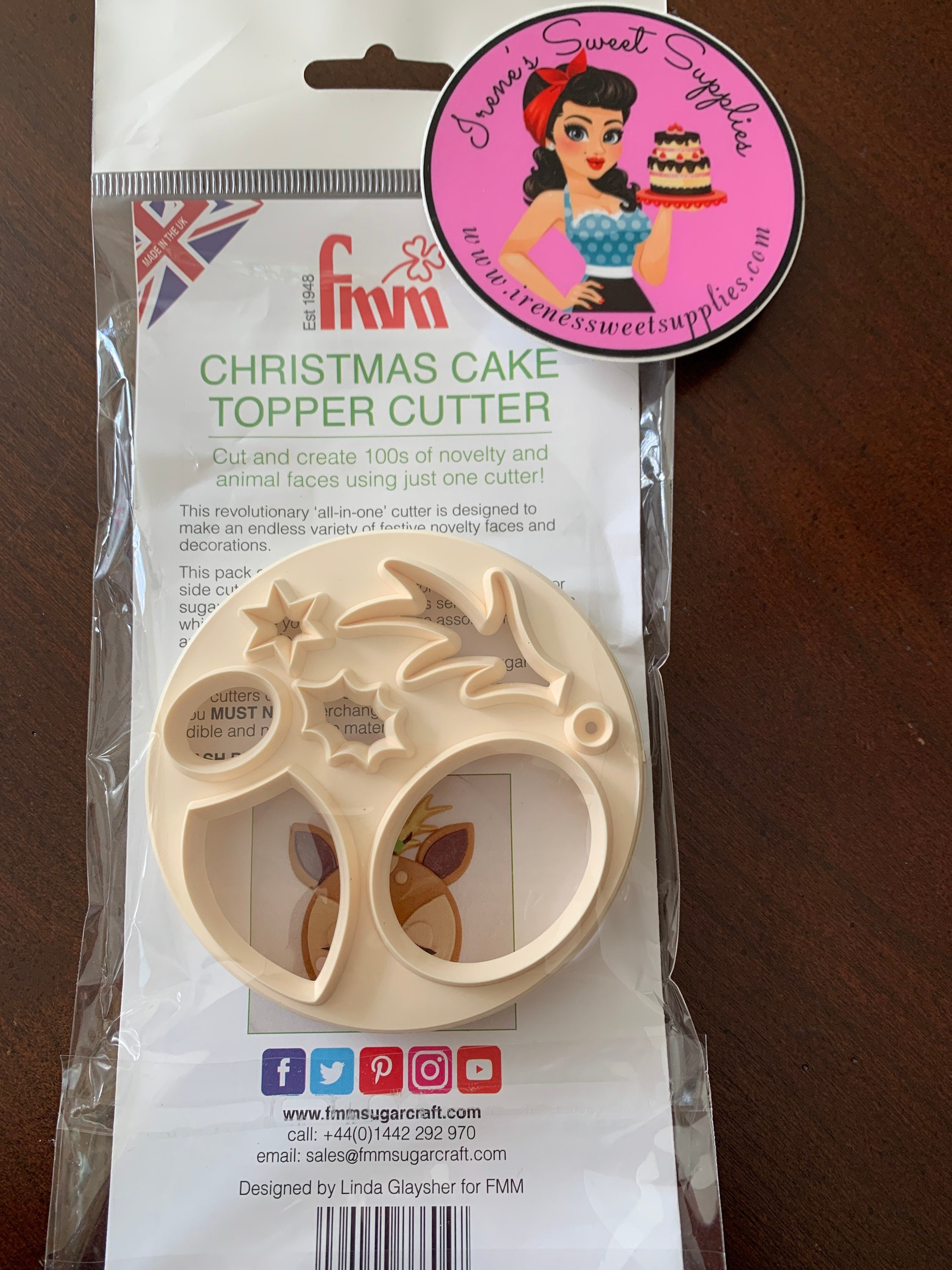 FMM Christmas Cake Topper Cutter - Etsy