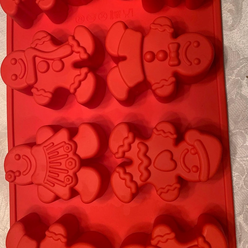 Gingerbread Silicone Molds - Etsy