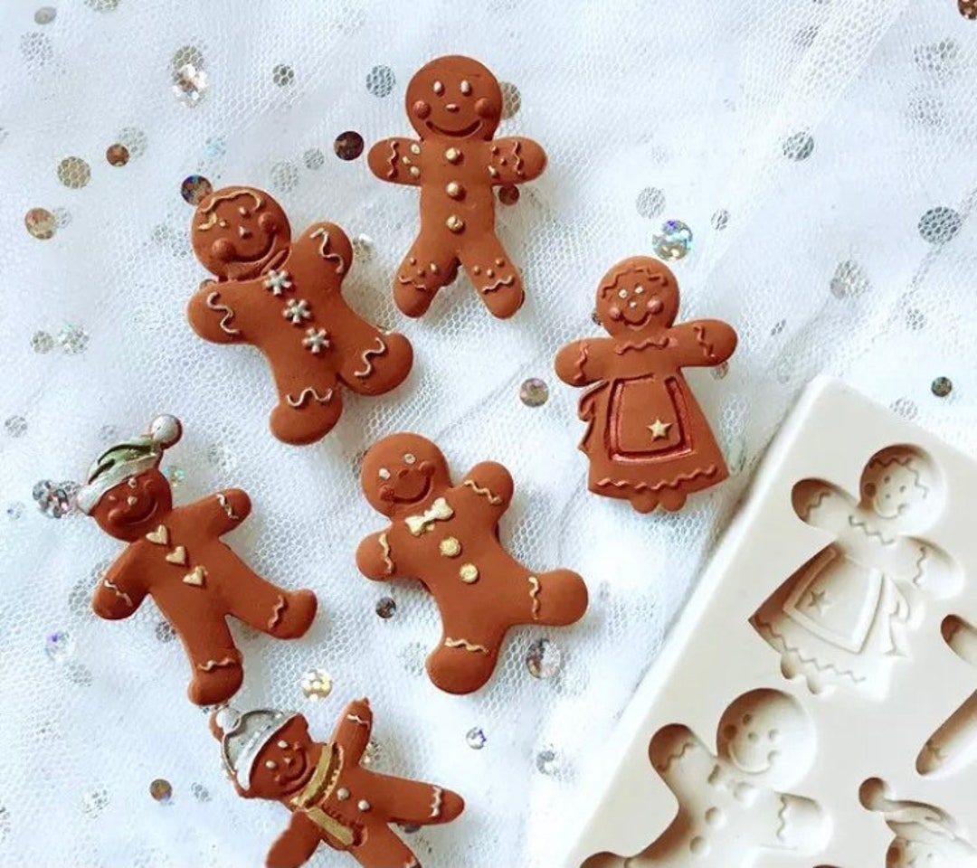 Gingerbread Silicone Family Mold - Etsy