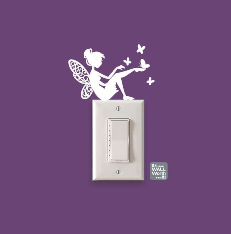 Fairy Light Switch Vinyl Decal - Etsy