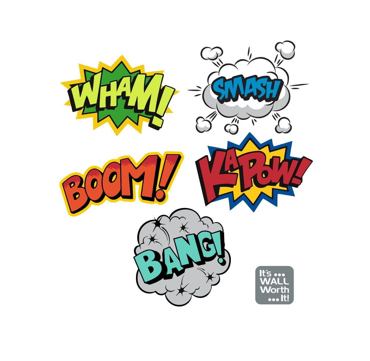 Superhero Word Outline