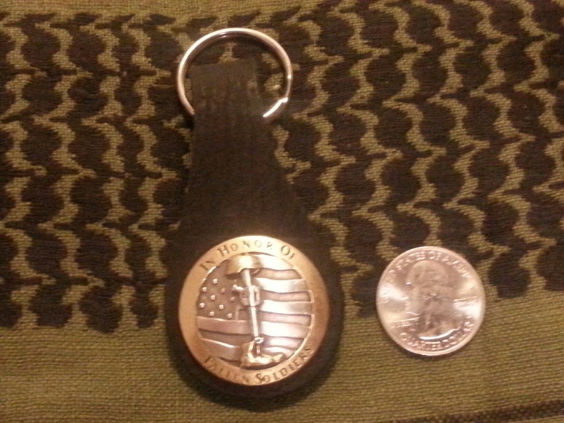 In Honor of Fallen Soldiers Key Chain - Etsy