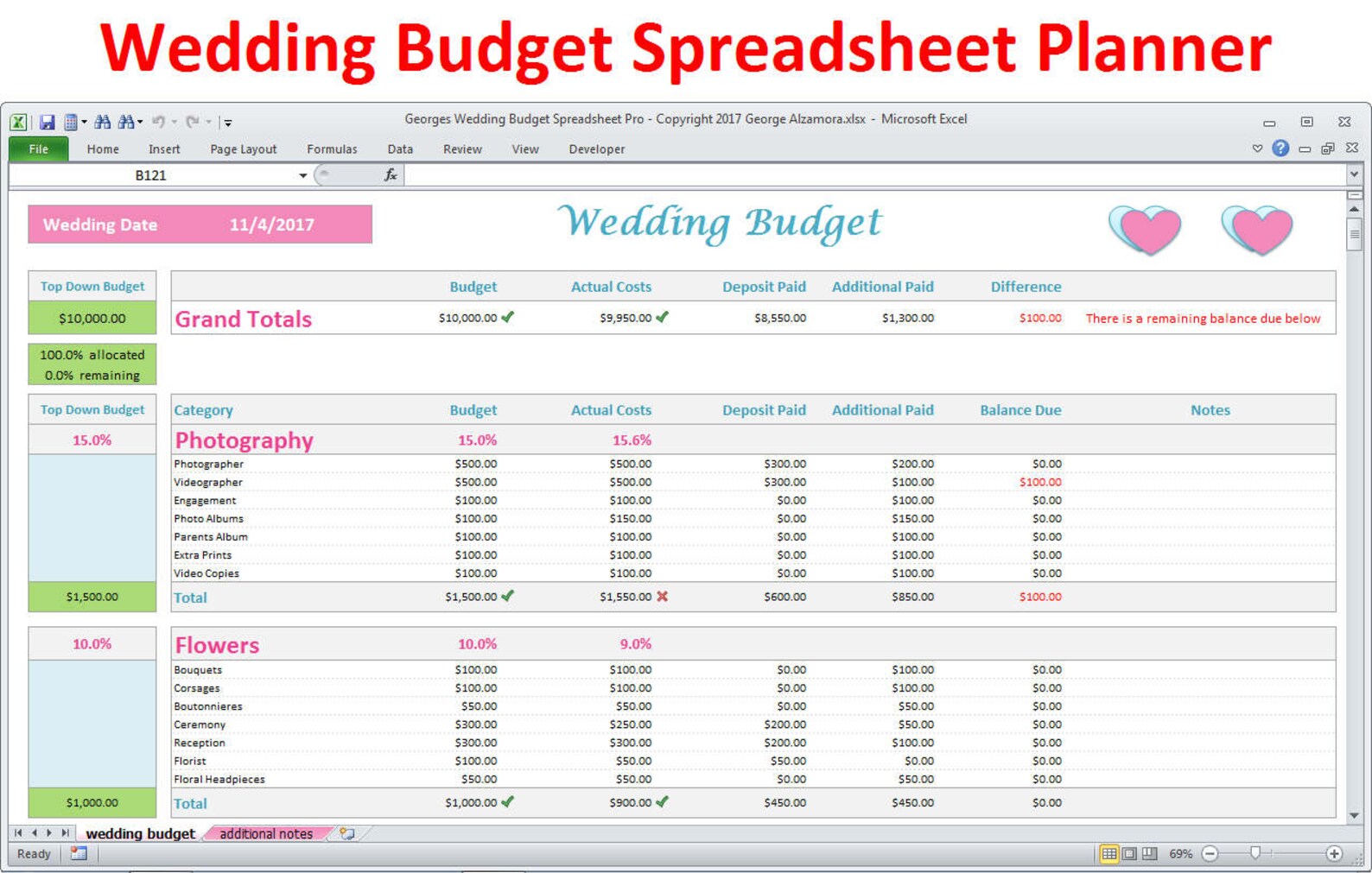 Wedding Planner Budget Template Excel Spreadsheet Wedding Etsy wedding-planner-budget-template-excel-spreadsheet-wedding-etsy