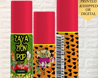 Flintstone Push Pops - Etsy
