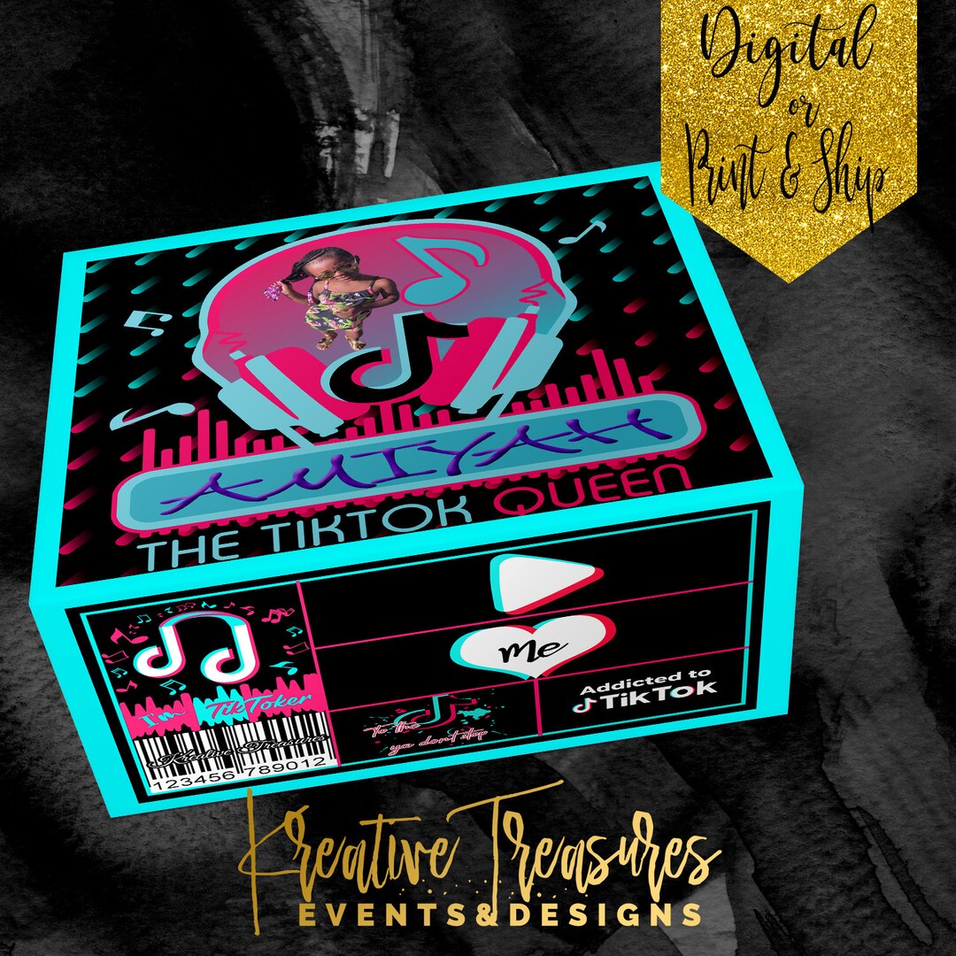 Musical Favor Box Digital, Musical Birthday Party, Musical Favor Box ...