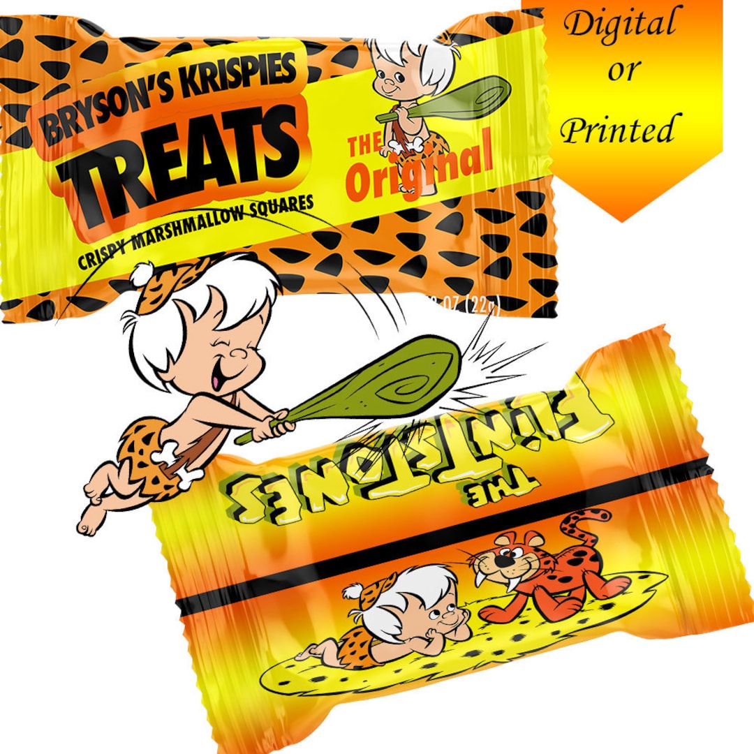 Rice Krispies Treat Wrapper, Personalized Rice Krispies Treat Wrapper ...