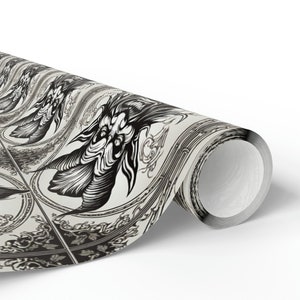 Krampus Traditional Wrapping Paper Unique Christmas Gift Wrap Creepmas ...