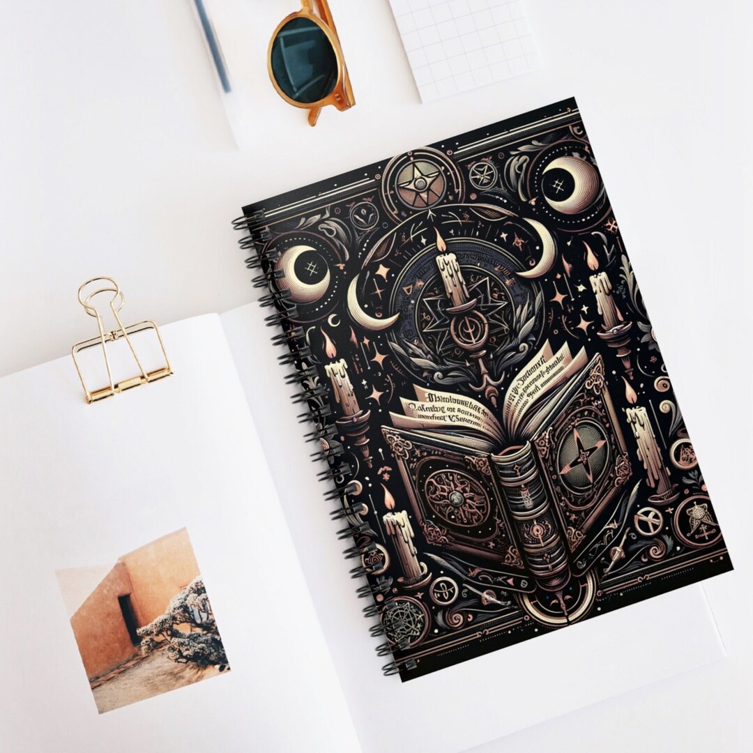 Witchcraft Witch Spellbook Notebook - Gothic Journal, Witchcraft ...