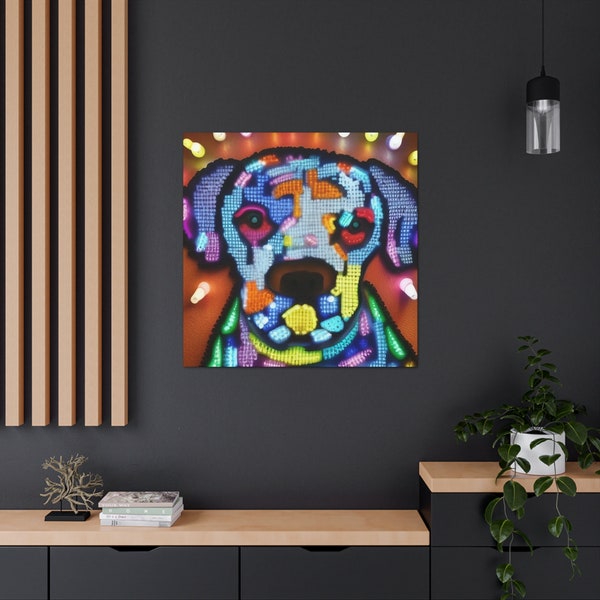 Modern Dog Art - Etsy