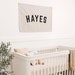 Custom Canvas Name Banner Custom Canvas Wall Hanging Sign - Etsy