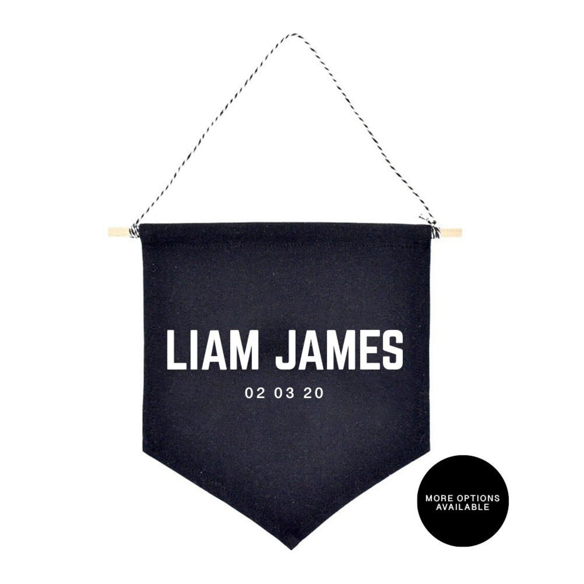 Custom Name Banner Canvas Banner Baby Personalized Banner - Etsy Canada