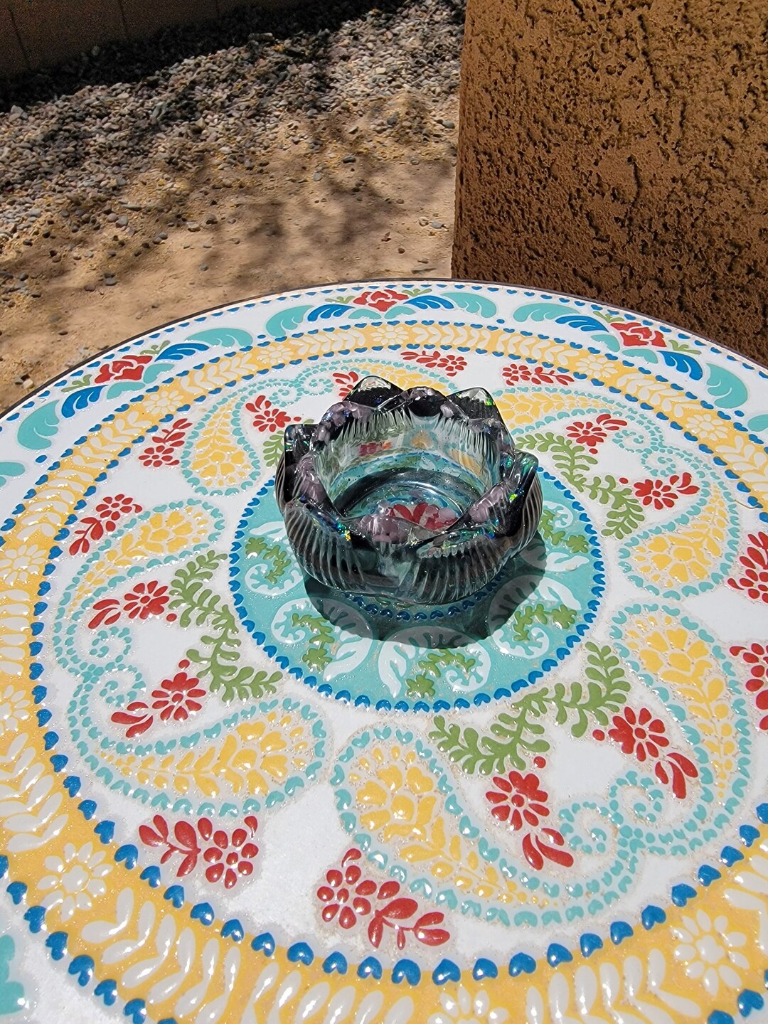 Black Pink Stone Closed Lotus Flower Container - Etsy