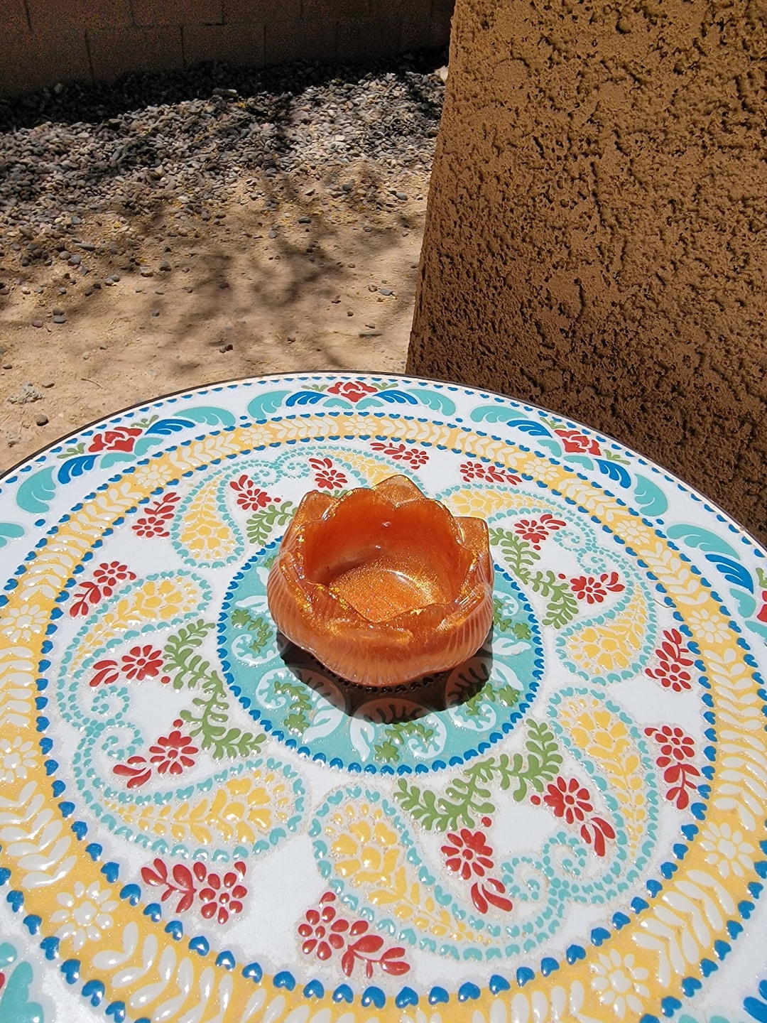 Closed Fire Lotus Flower Container - Etsy