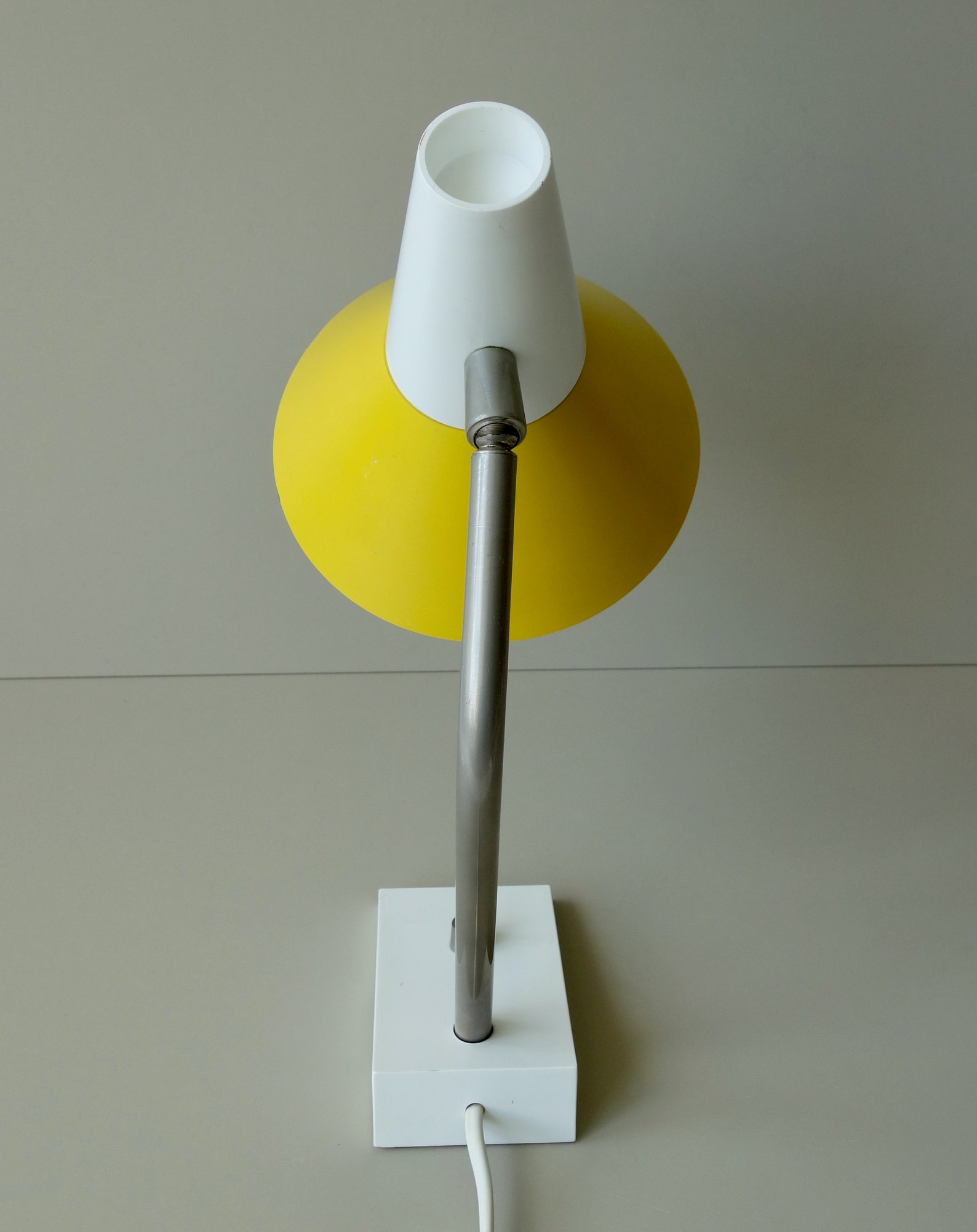 Pretty White & Yellow Adjustable Table Working Desk Lamp Light - Etsy