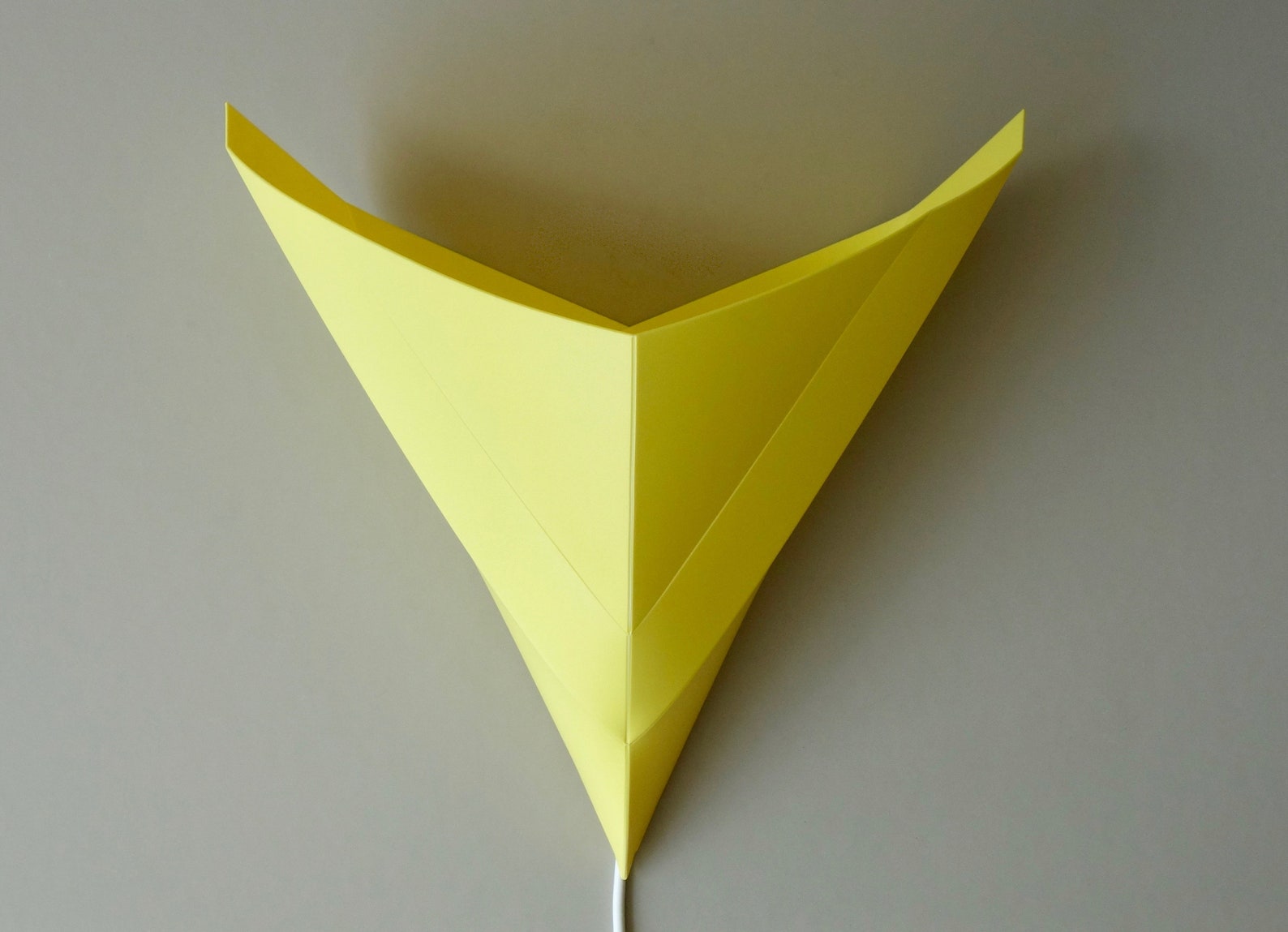 Vintage New Old Stock Condition Origami Lemon Yellow Folding | Etsy